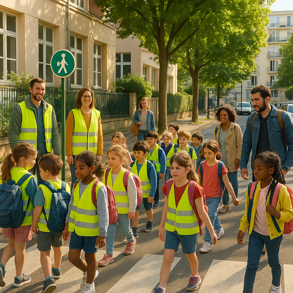 Pédibus comment organiser dans son école
